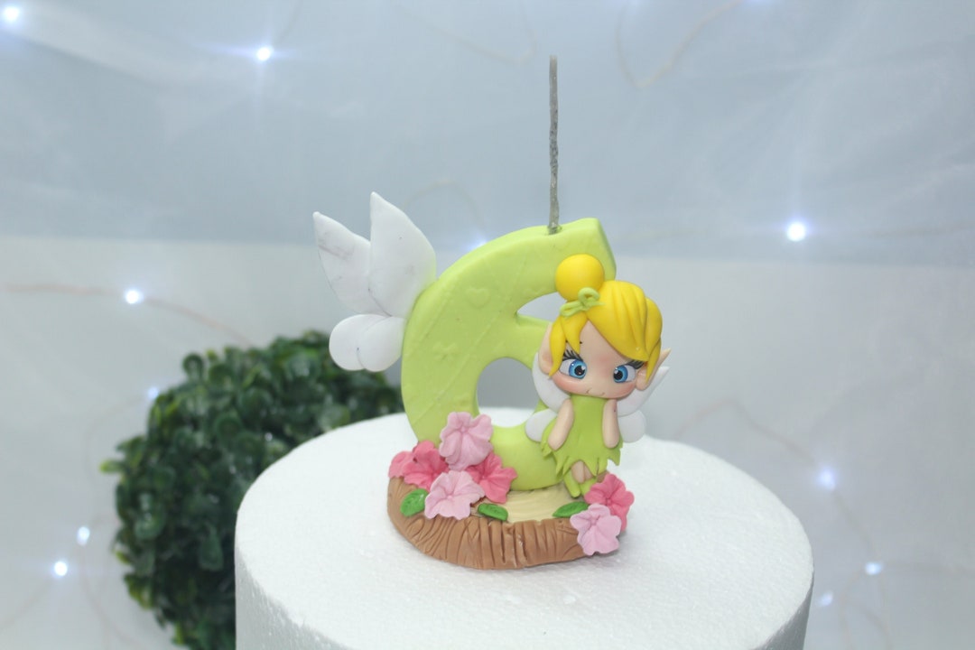 Candle Girl,fairy Candle,fairy Cake Topper Candle, Cold Porcelain ...