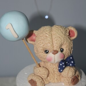 Teddy Bear Fondant,teddy Bear Cake Figures,boy Bear Cake Topper,bears ...
