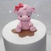 Piggy Fondant, Cold Porcelain Piggy Figure, Farm Party Decorations ...
