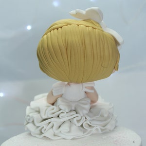 Girl Cake Topper, Person Figurine, Handmade Figurine Doll, Handmade ...