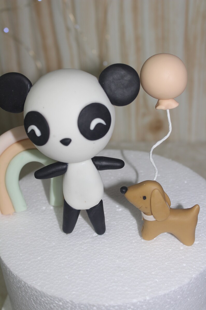 Giant Panda Animal Cake Topper / Safari / Jungle / Birthday / - Etsy