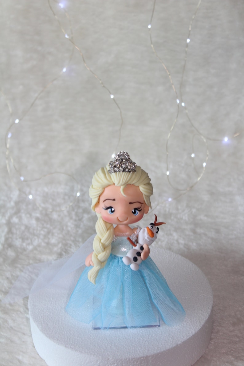 Princess Cake Topper Frozen Cake Topper Elsa Cake Topper - Etsy