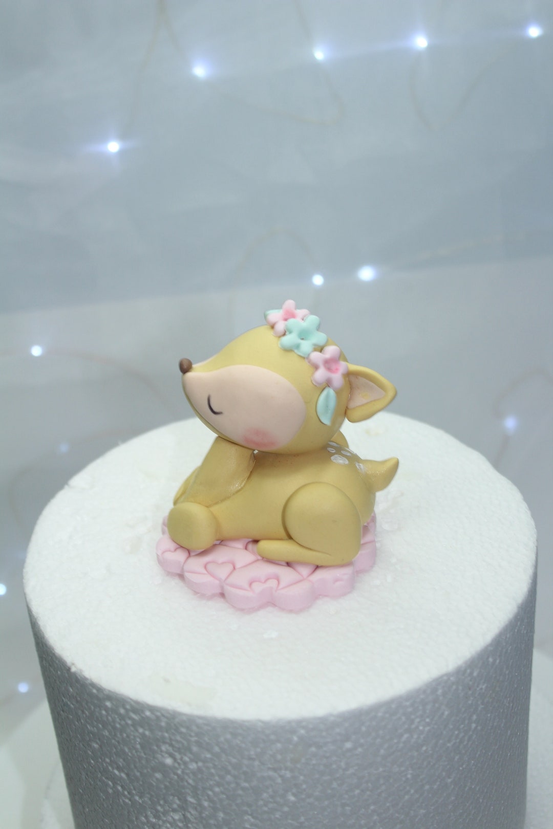 Woodland Fondant Cake Topper, Cute Animals,edible Cake Decorations for ...