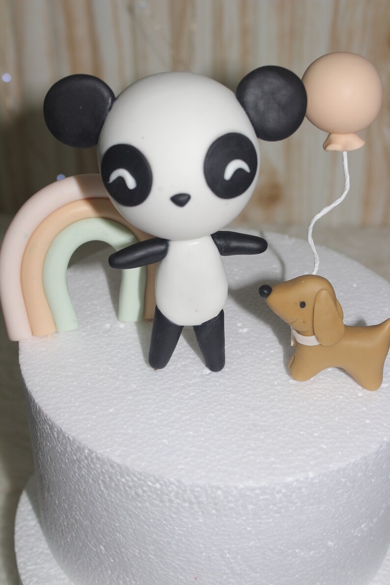 Giant Panda Animal Cake Topper / Safari / Jungle / Birthday / Party ...