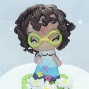 Princess Cake Topper Birthday, Mirabel Cake Topper,princess Fondant ...