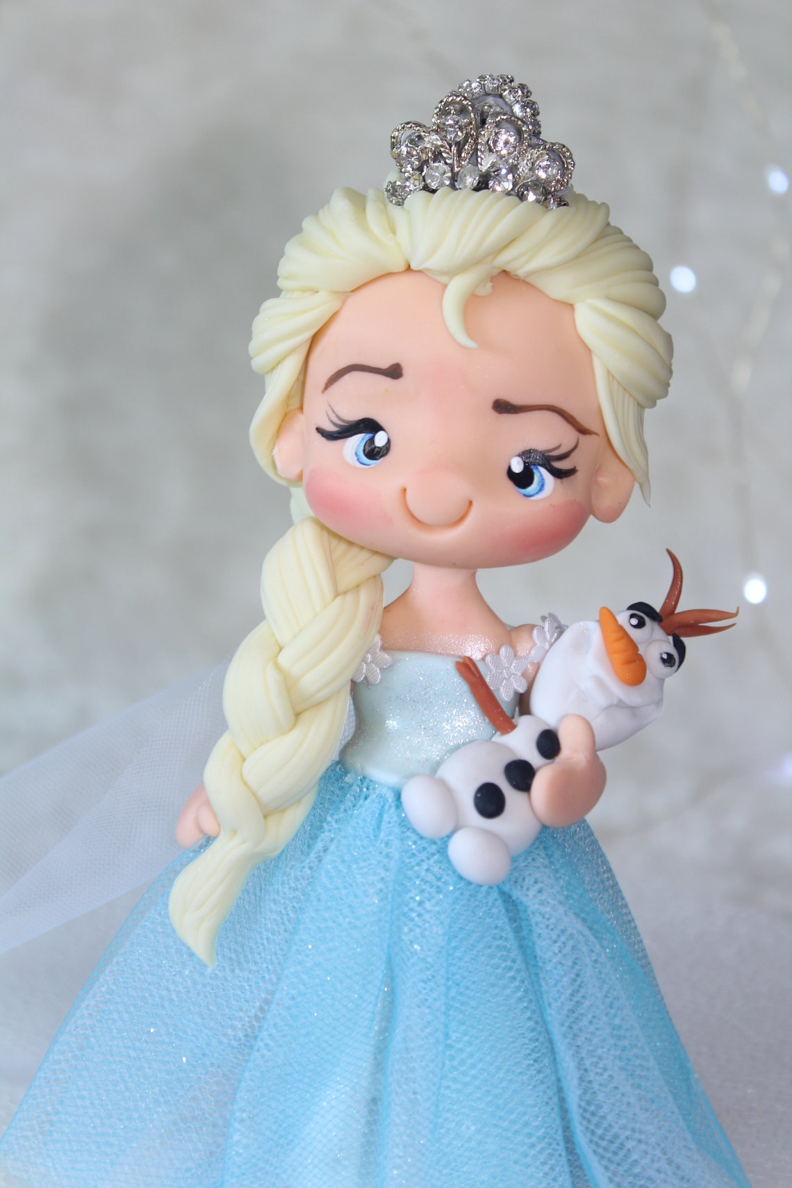 Princess Cake Topper Frozen Cake Topper Elsa Cake Topper - Etsy