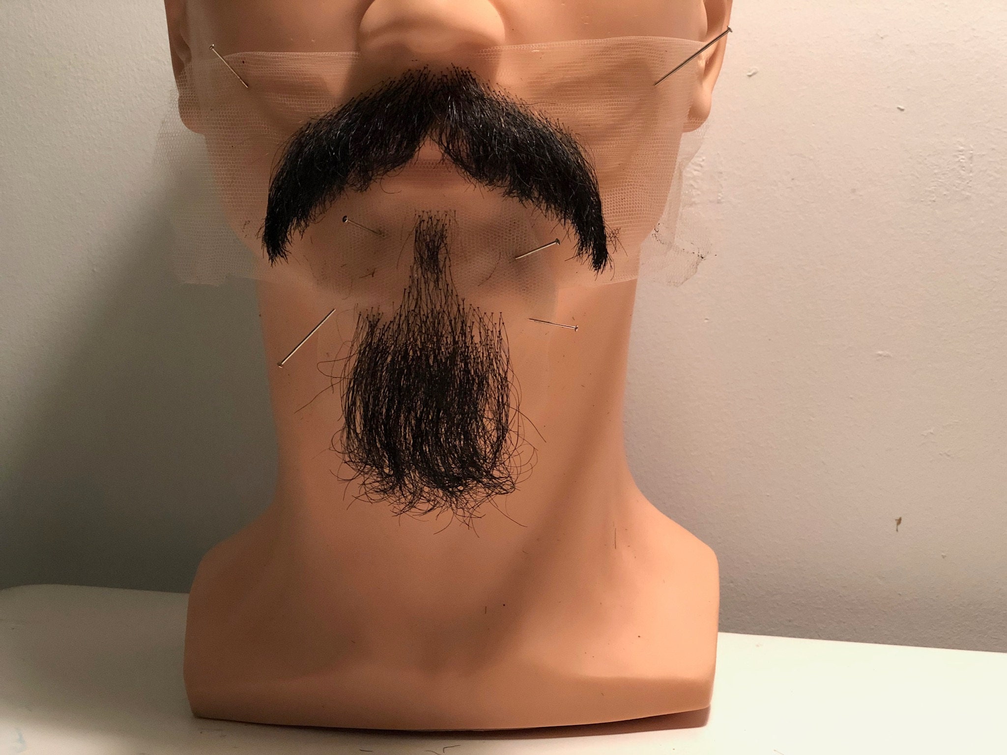 Quality Chin Beard and Giant Moustache for Film and Theater - Etsy