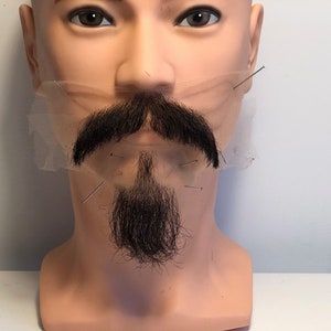 Quality Chin Beard and Giant Moustache for Film and Theater - Etsy