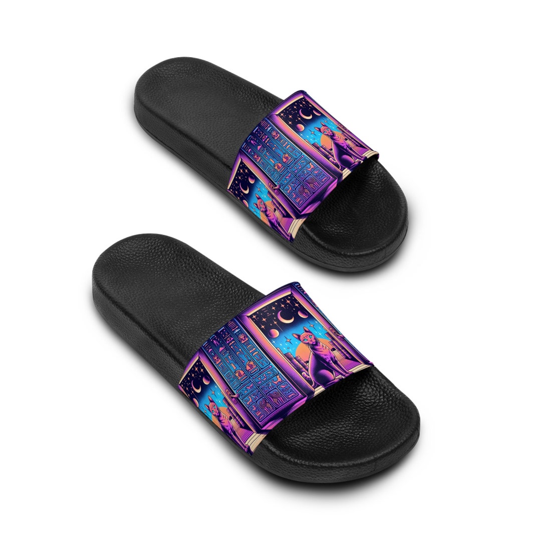 Guardian Cat Men's Slide Sandals - Etsy