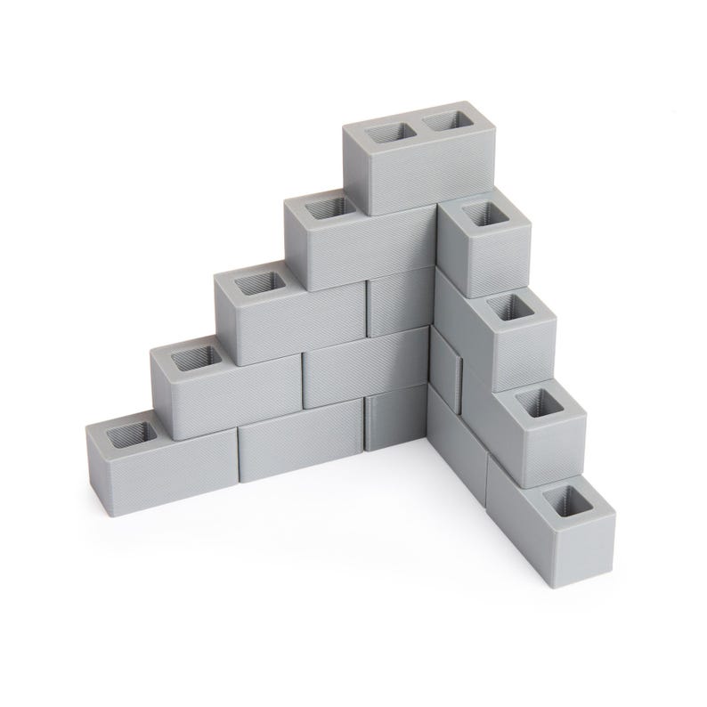 Scaled Miniature Cinder Blocks - Etsy