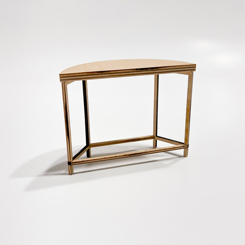 1:12 Scale Miniature Console Table TALERY Dollhouse Furniture Miniature ...