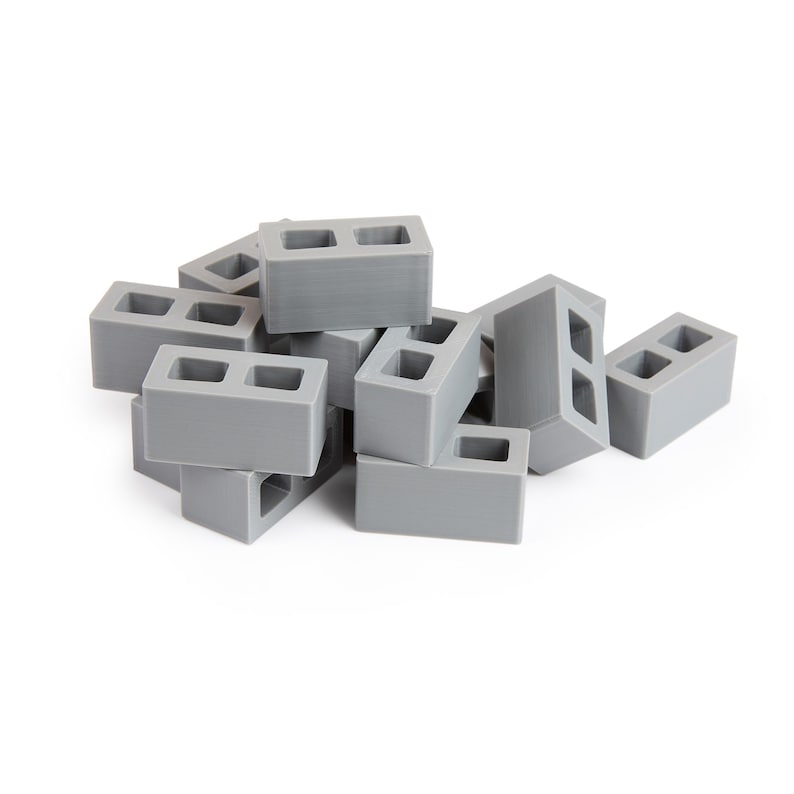 Scaled Miniature Cinder Blocks - Etsy