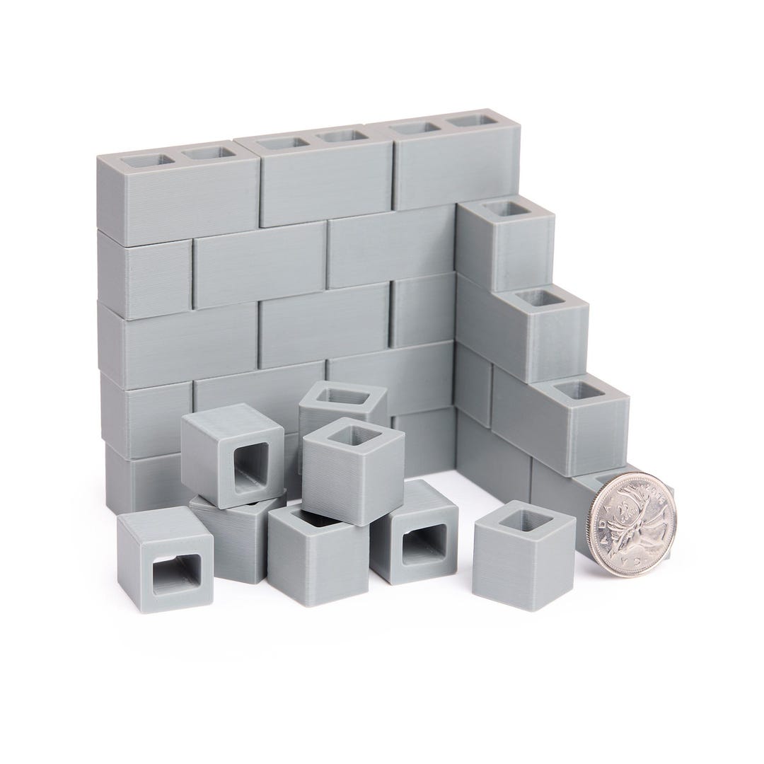 Miniature Half Cinder Blocks - Etsy