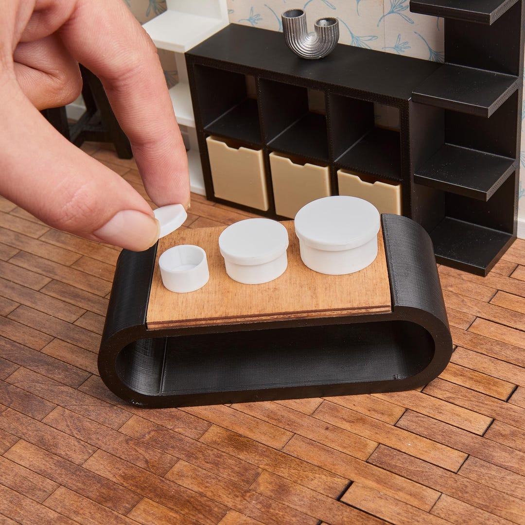 1/12 Scale Miniature 3 Piece Box Set - OVITA - Etsy