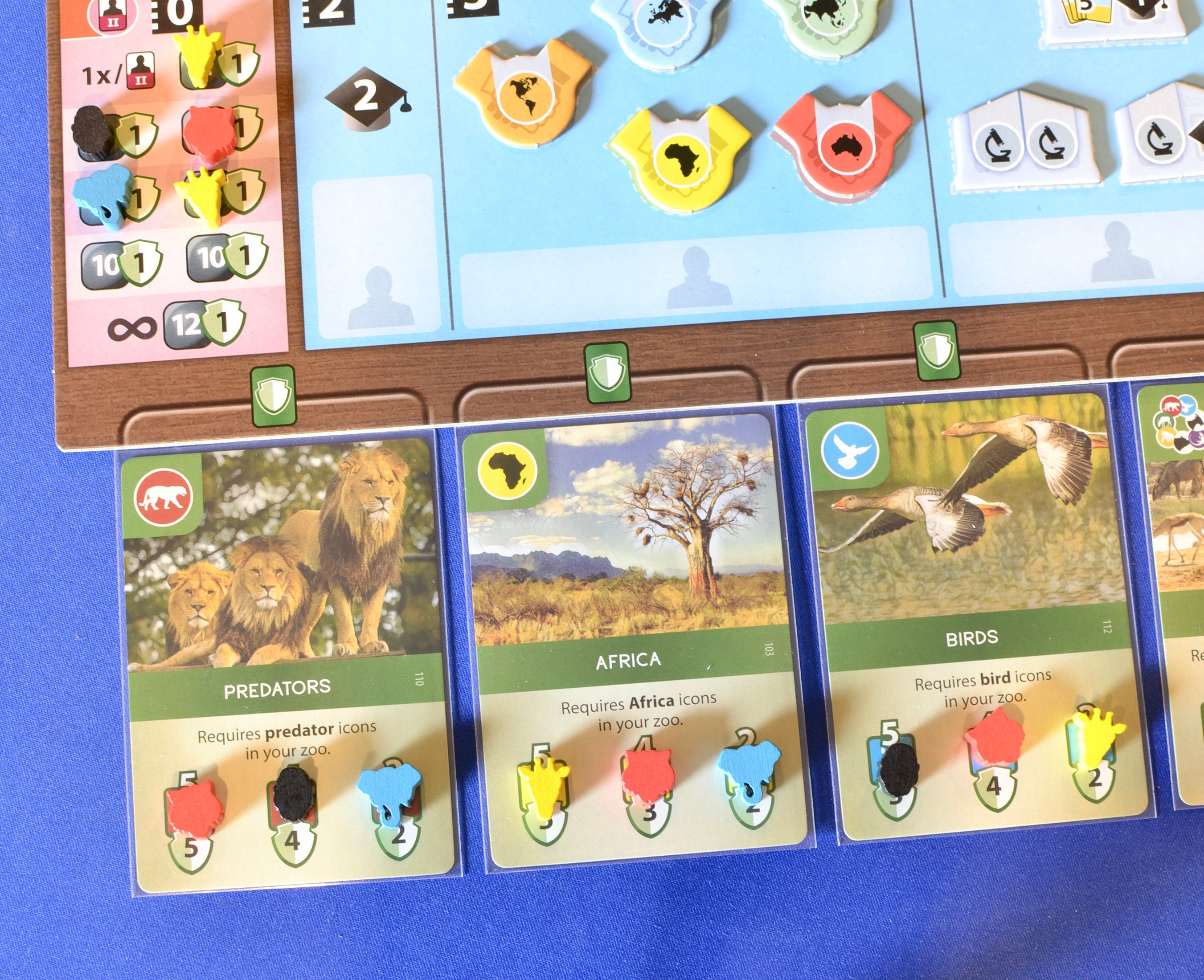 Ark Nova Wooden Meeples and Token Complete Set of 112 Board - Etsy Canada