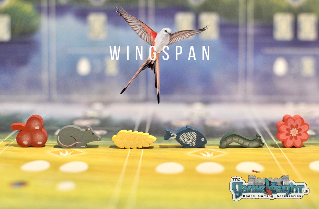 Wingspan Wooden, Printed Food and Nectar Tokens | Resources Upgrade ...
