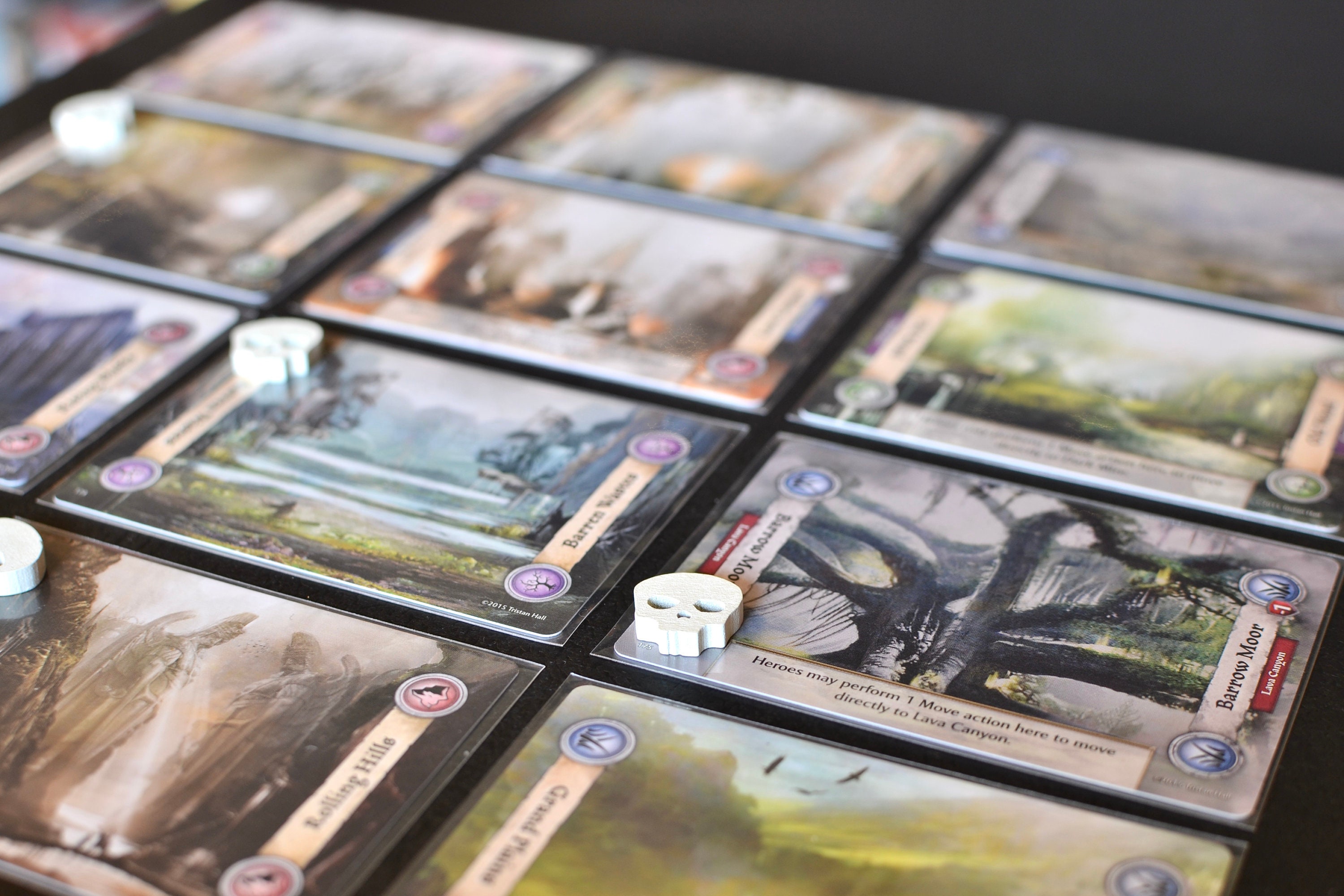 Custom Wooden Mini White Skull Tokens for Board Games Hit - Etsy