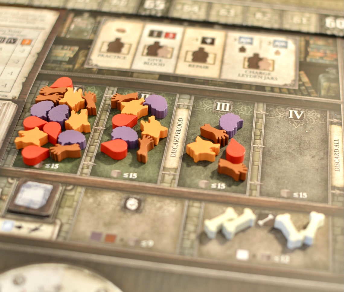 Abomination Board Game Custom Wooden Token Upgrade Set of 170 - Etsy