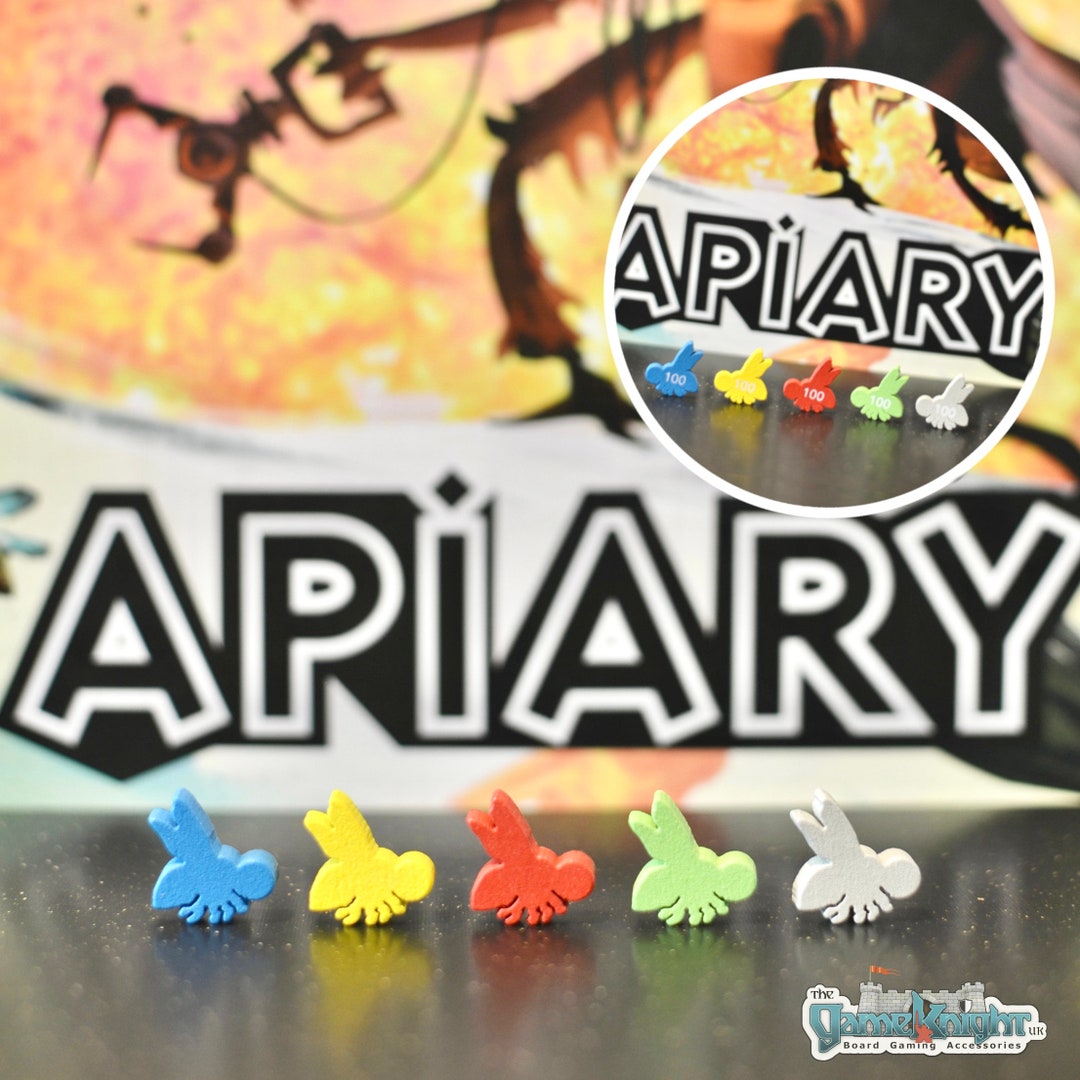 Apiary Board Game Score Marker Bee Upgrade Set of 15 - Etsy UK