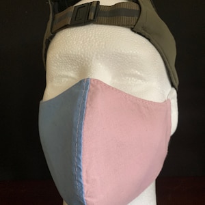 Two-tone Reusable Face Masks - Etsy