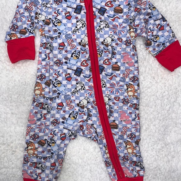 Bluey Bamboo Pajamas - Etsy