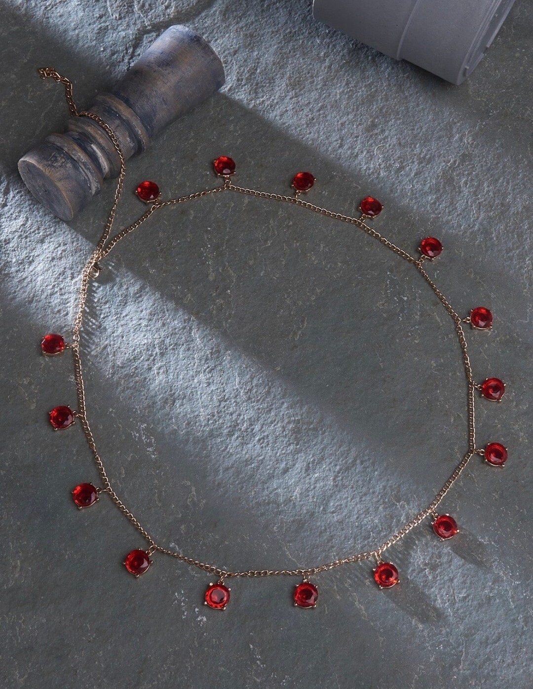 Red Saree Belt Kamarbandh Belly Chain Lehenga Belt - Etsy