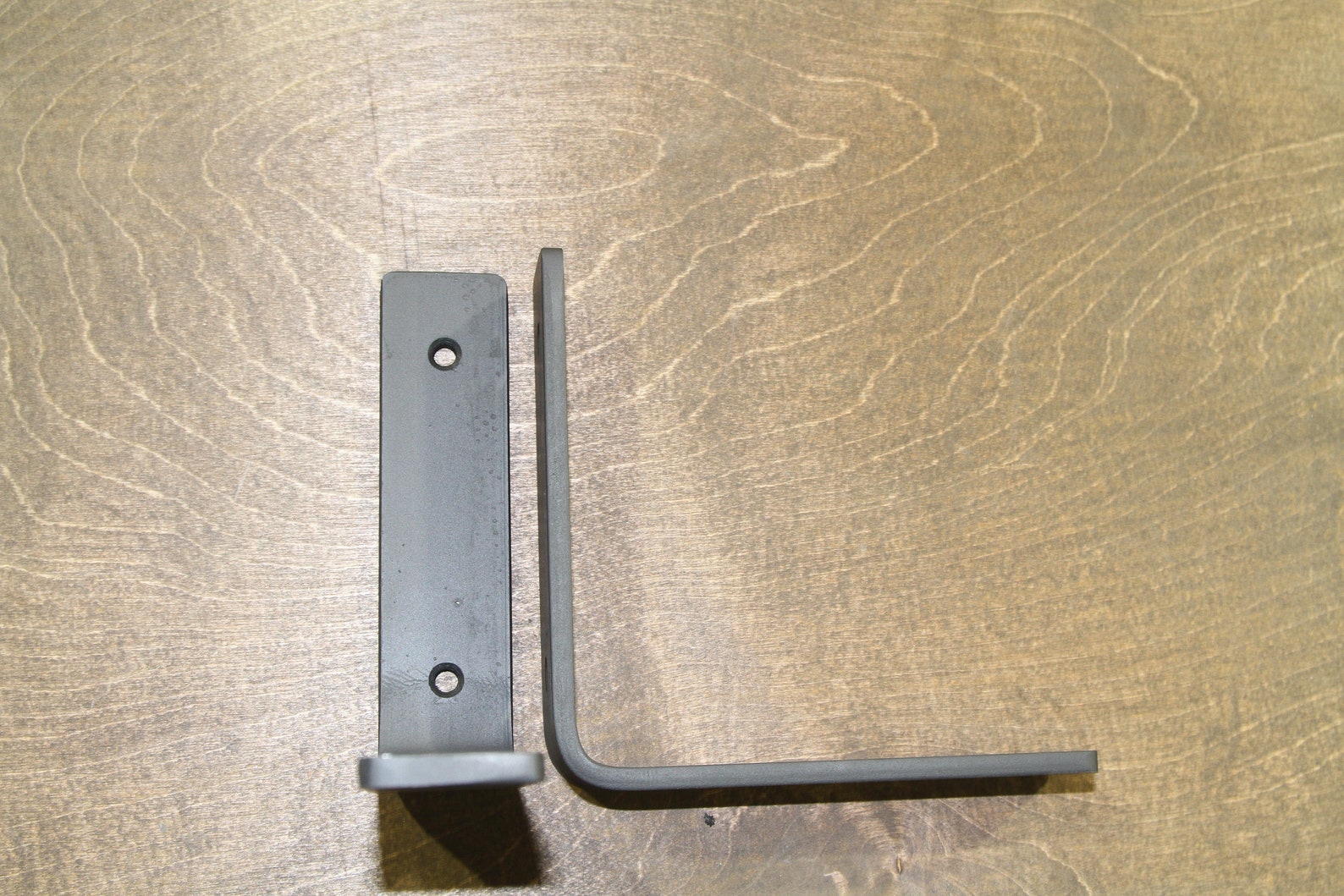 1.5 Wide Square Live Edge Shelf Bracket - Etsy Canada