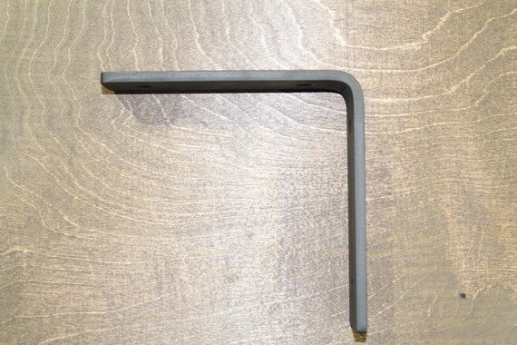 1.5 Wide Square Live Edge Shelf Bracket - Etsy Canada