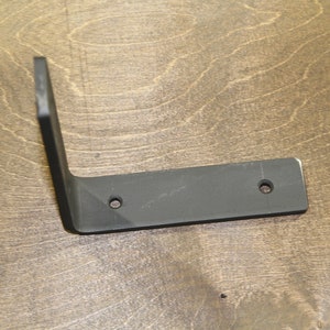 1.5 Wide Square Live Edge Shelf Bracket - Etsy Canada