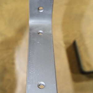 1.5 Wide Square Live Edge Shelf Bracket - Etsy Canada