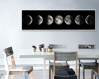 Canvas Moon Phases | Etsy