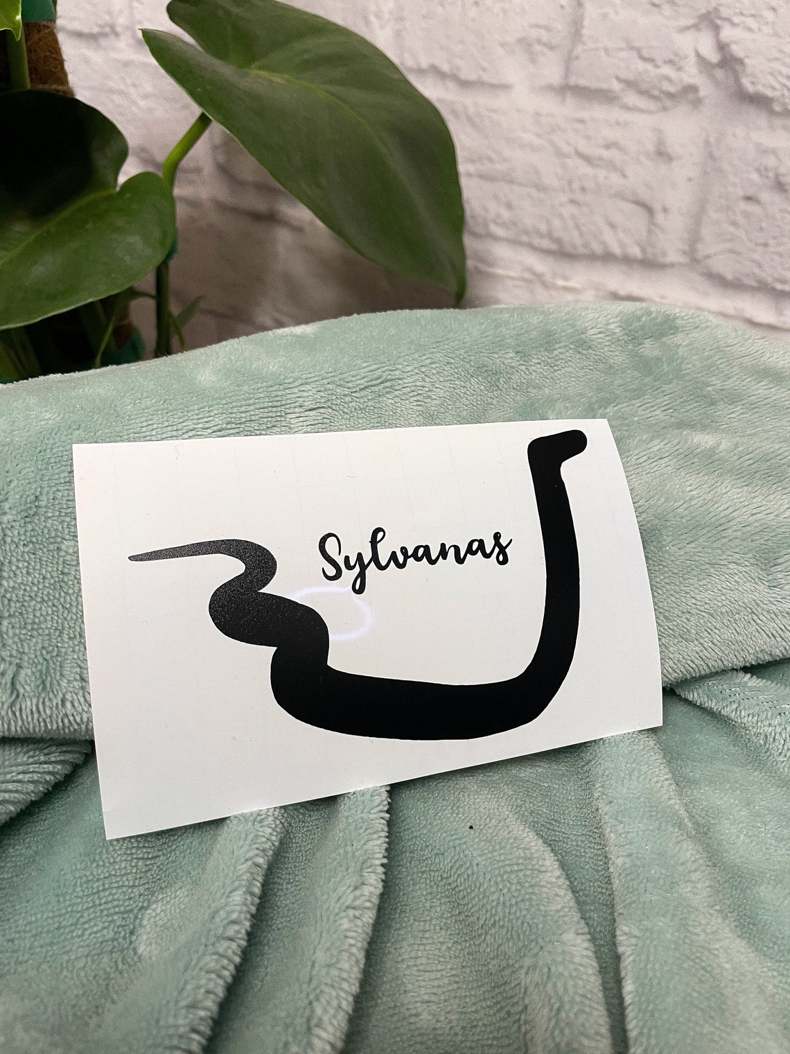 Customized Ball Python Vinyl Decal Personalized Snake Tank - Etsy