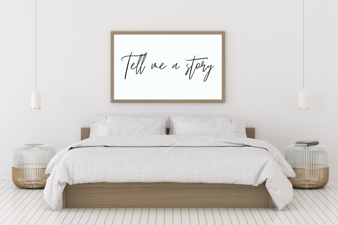 Tell Me a Story | Printable Wall Art | Printable Home Decor ...