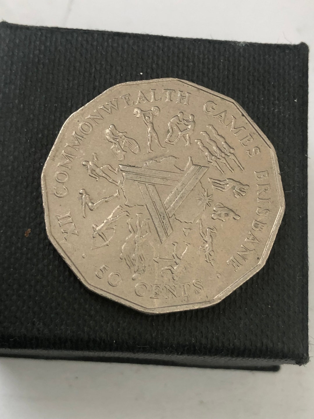 1982 Australian 50 Cents Coin Bribane - Etsy