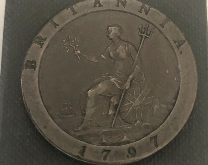 1797 George III Cartwheel One Pence Coin - Etsy