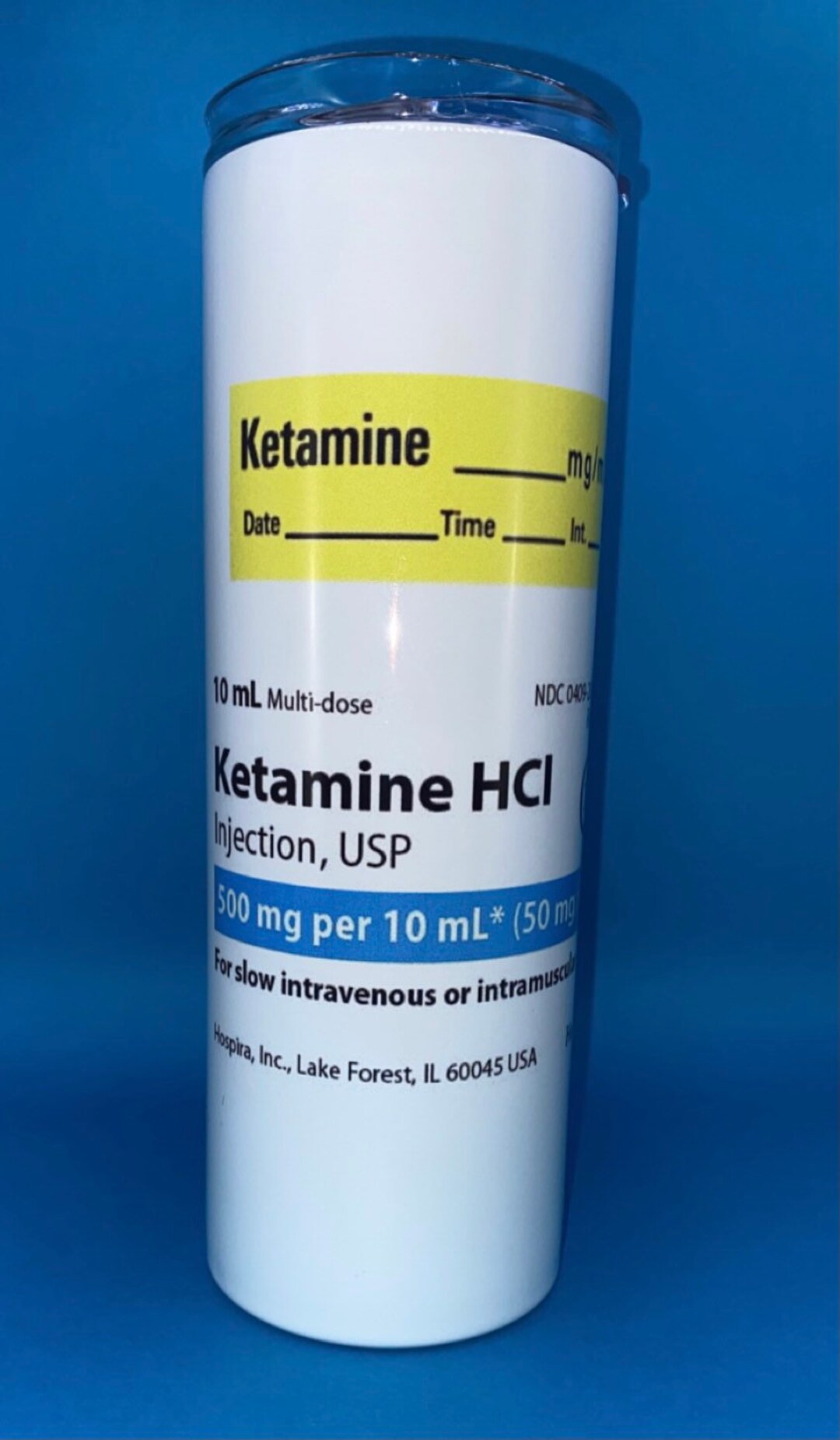 Ketamine Tumbler 20 Ounce or 30 Ounce - Etsy