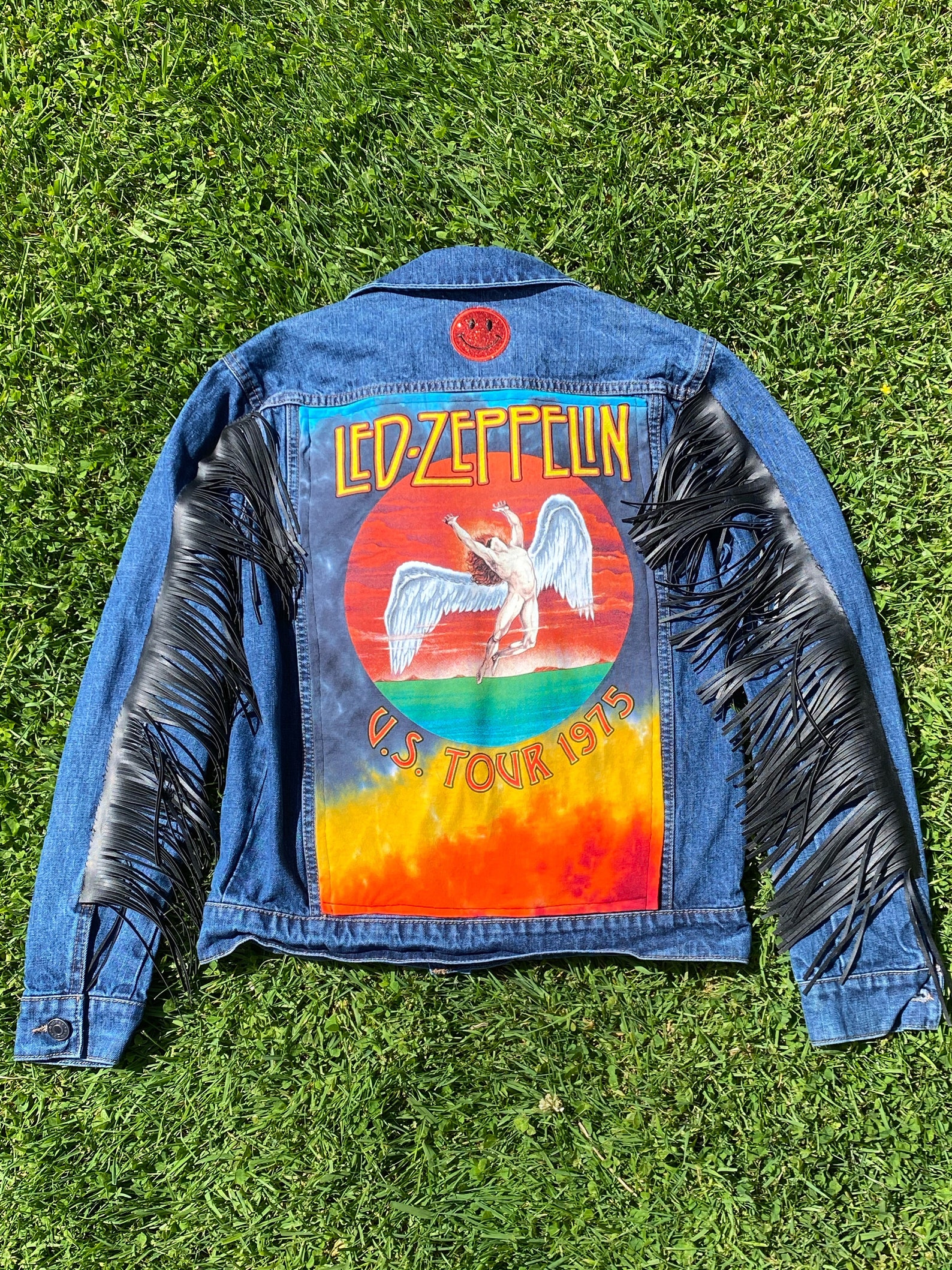 Led Zeppelin Denim Jacket | Etsy