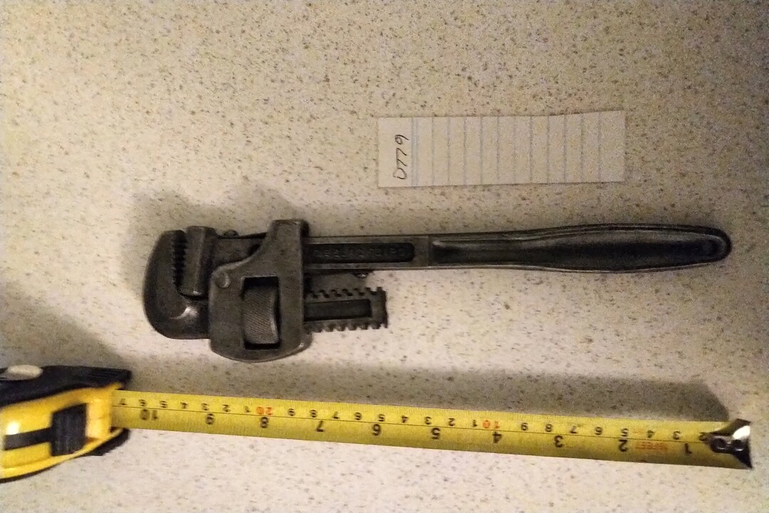 Garrington "blackbird" 10 Inch Stillson Wrench in Excellent Condition ...