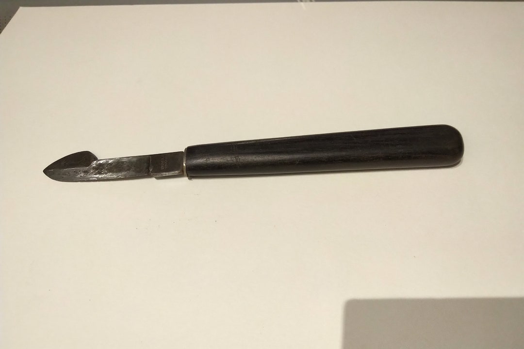 Steel Ink Eraser With Ebony Handle - Genuine Antique - Etsy