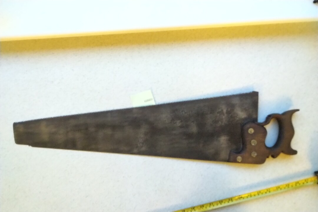 Very (VERY) Old Panel/rip Saw in Good Condition Given Its Age. Cleaned ...