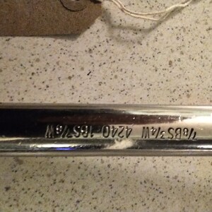 Two Very Large Imperial Britool Ring Spanners in Excellent Condition ...