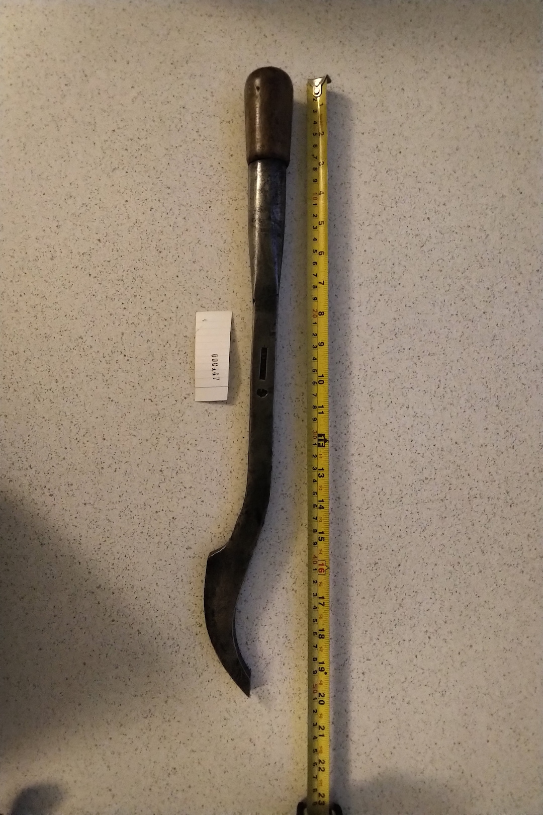 Huge (20" Long X 1/2") Swan Neck Mortise Lock Chisel by I & H Sorby in ...