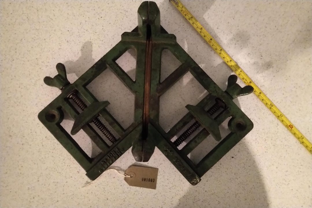 Marples "shamrock Brand" Mitre Cutter and Clamp in Original Paint With ...