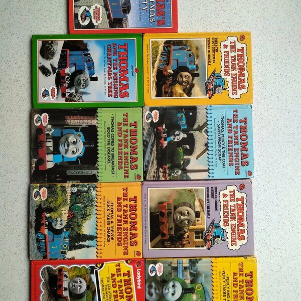 Thomas the Tank Engine Ladybird Books - Etsy