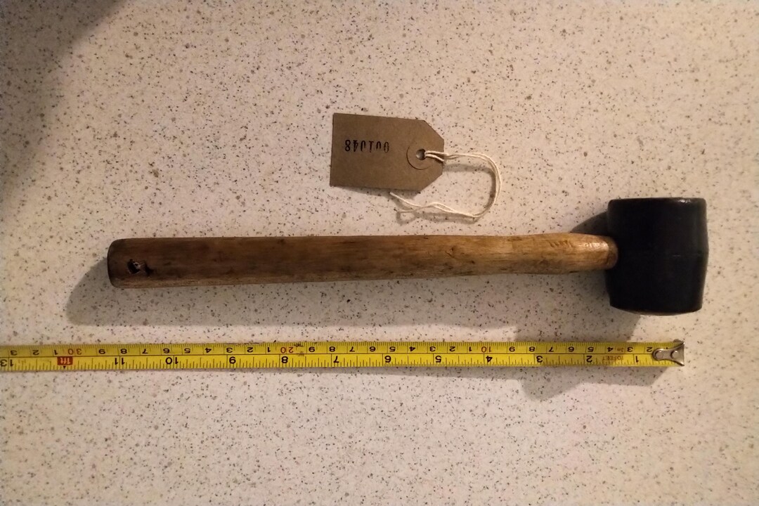Very Small Rubber Headed Maul in Tatty Condition. Cleaned and ...