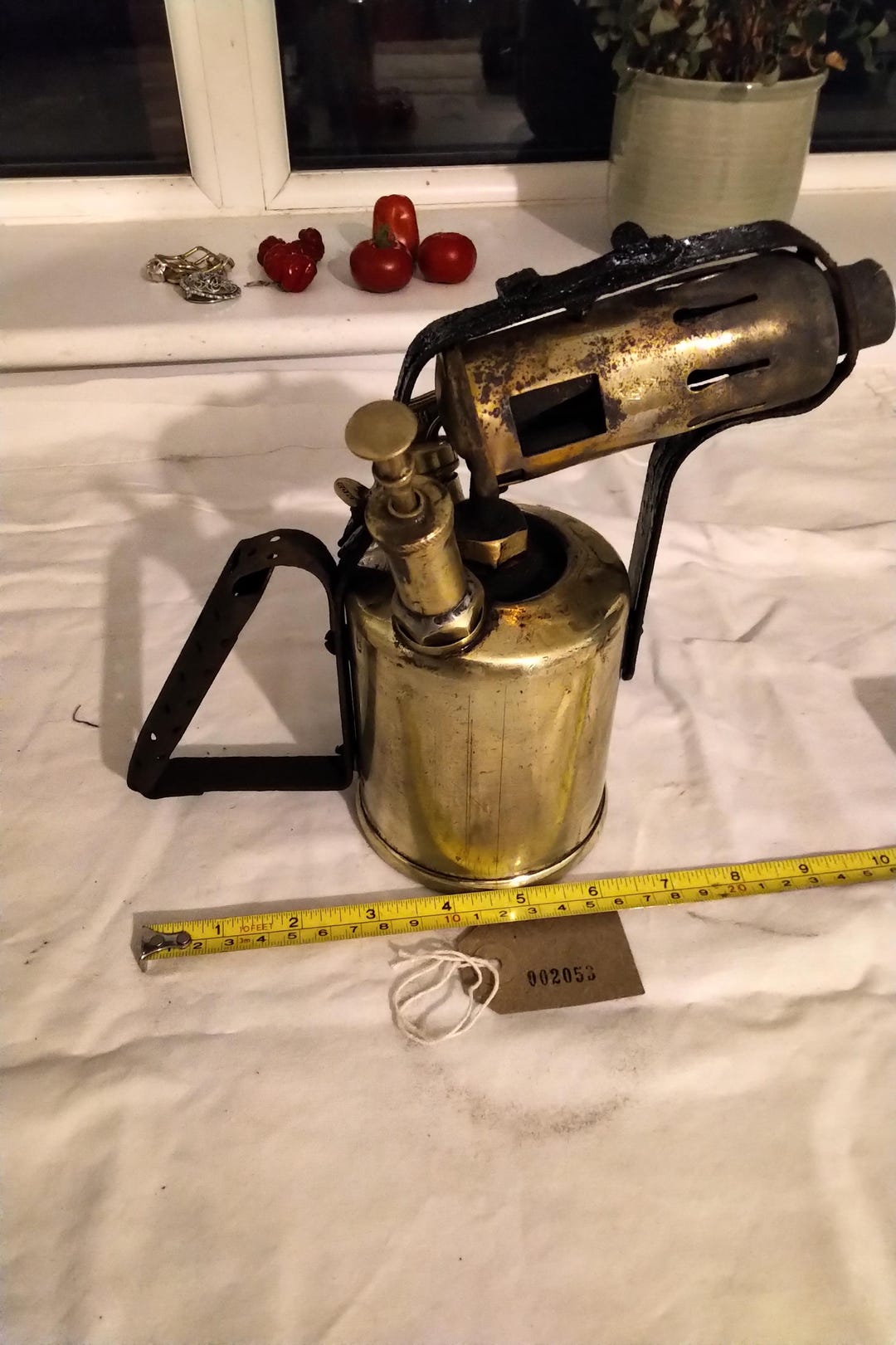 Burmos "pattern A" Paraffin Blowlamp in Very Good Refurbished Condition ...