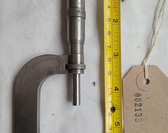 Carl Zeiss Imperial Micrometer Screw Gauge to Measure up to 1/10,000 of ...