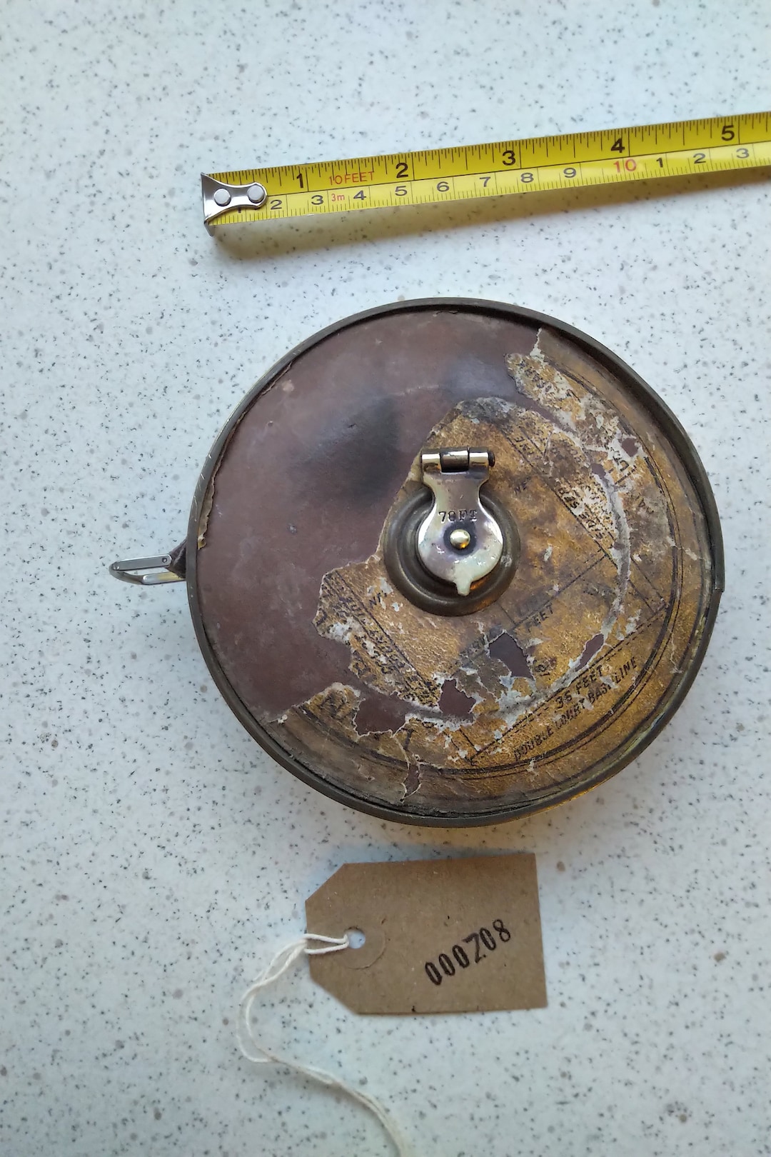 Uncommon Tennis Court Tape Measure by Dean in Good Useable Condition ...