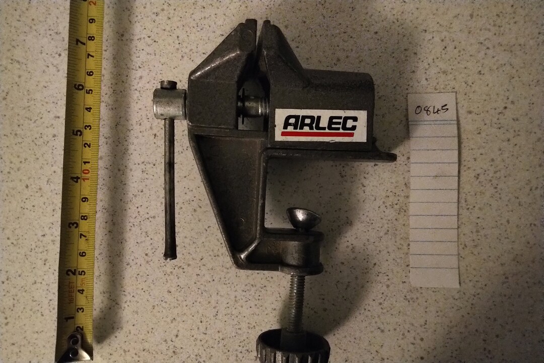 Table Top Vice by "arlec" in Very Good Condition and Ready for Use - Etsy