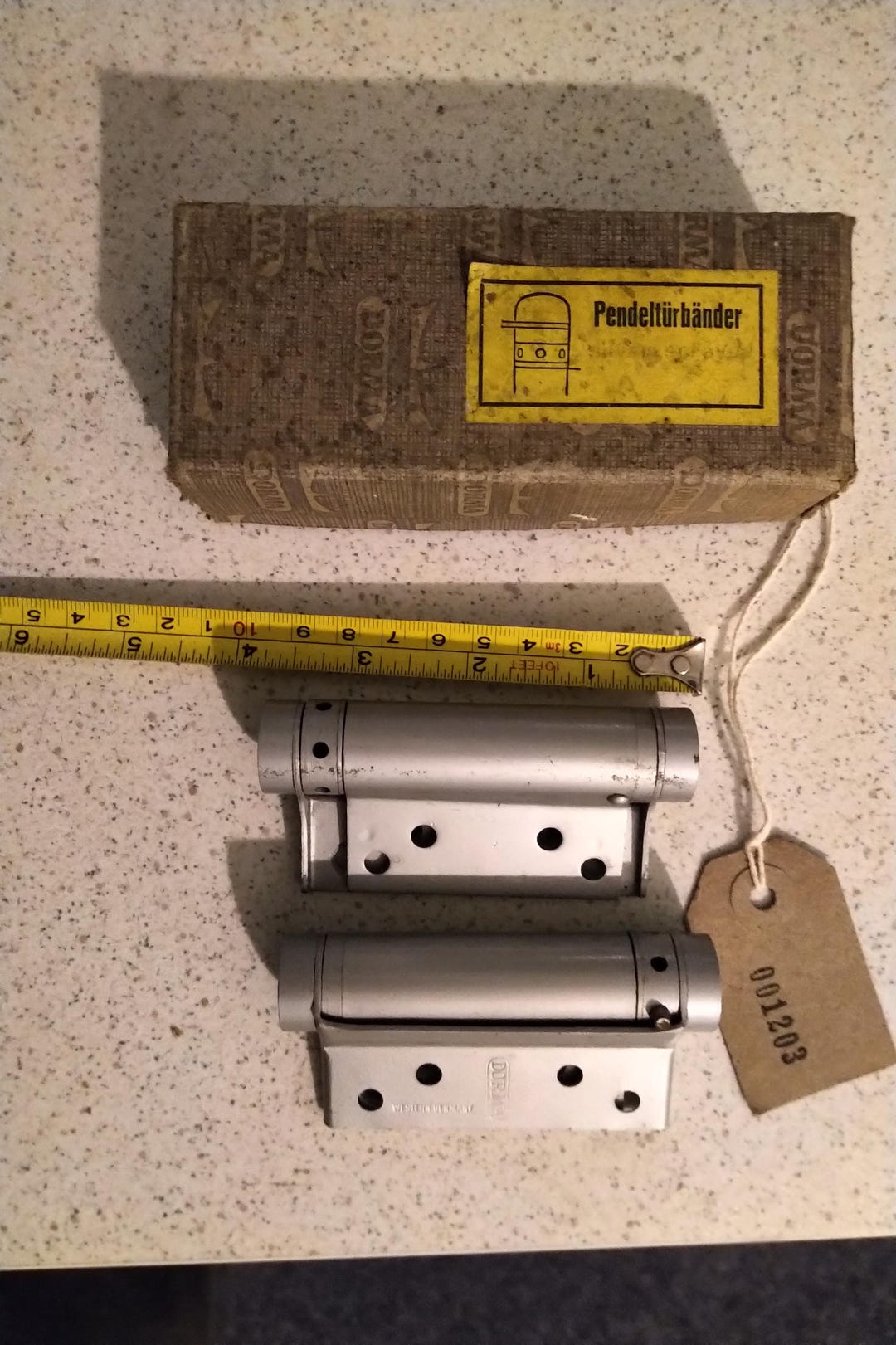 New Old Stock Torsion Spring Loaded Hinges With Original Box in Mint ...